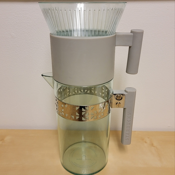 Starbucks | Kitchen | Starbucks Coffee 3piece Pour Over Iced Coffee ...